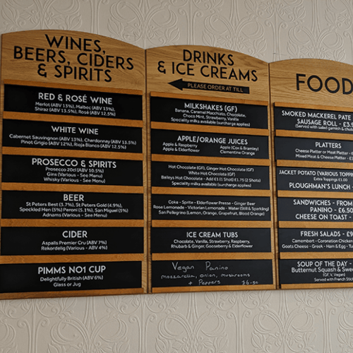 Premium Slatted Board - Majisign