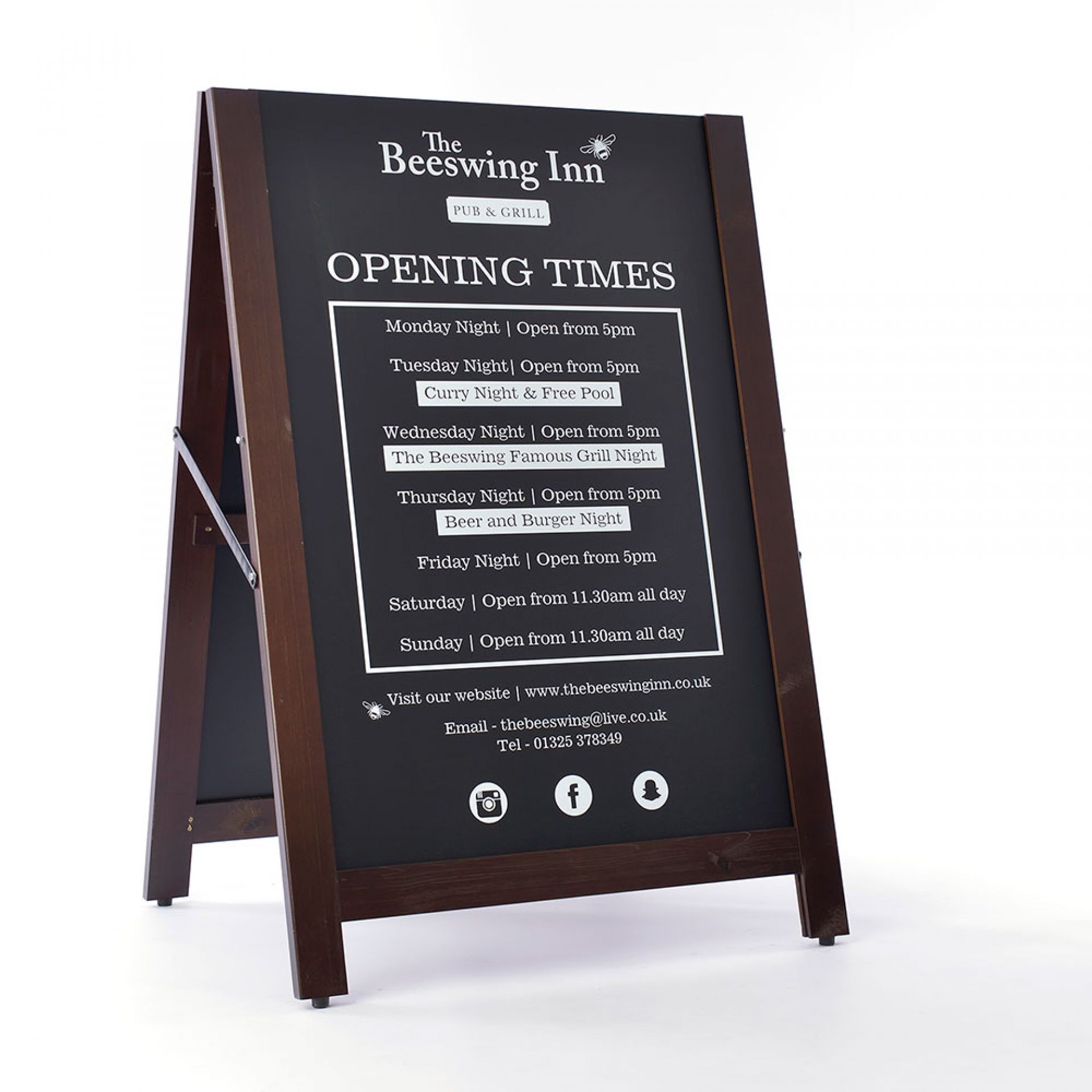 Classic Reversible A Board - Majisign