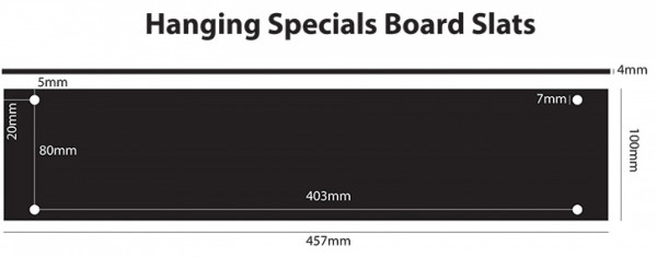 Chalkboard Slats - Majisign