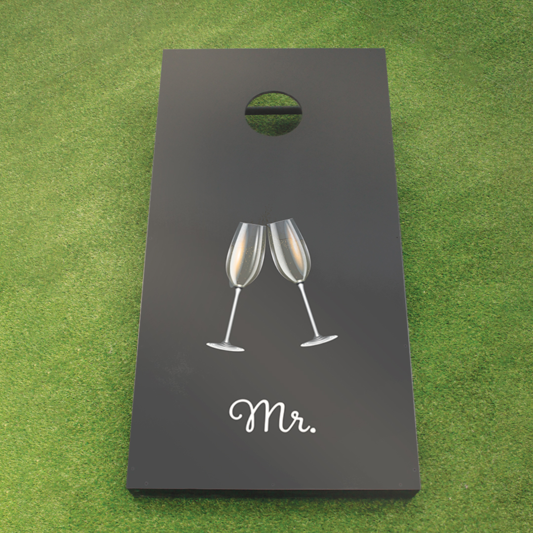 Wooden Cornhole Board Game - High Quality - 2 Boards