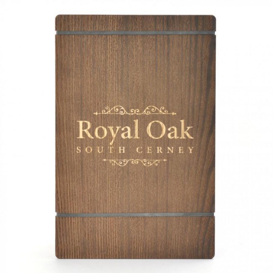 A4 Elastic Wooden Menu Boards - Majisign
