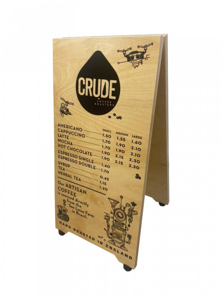 Barista Pavement Sign - Majisign