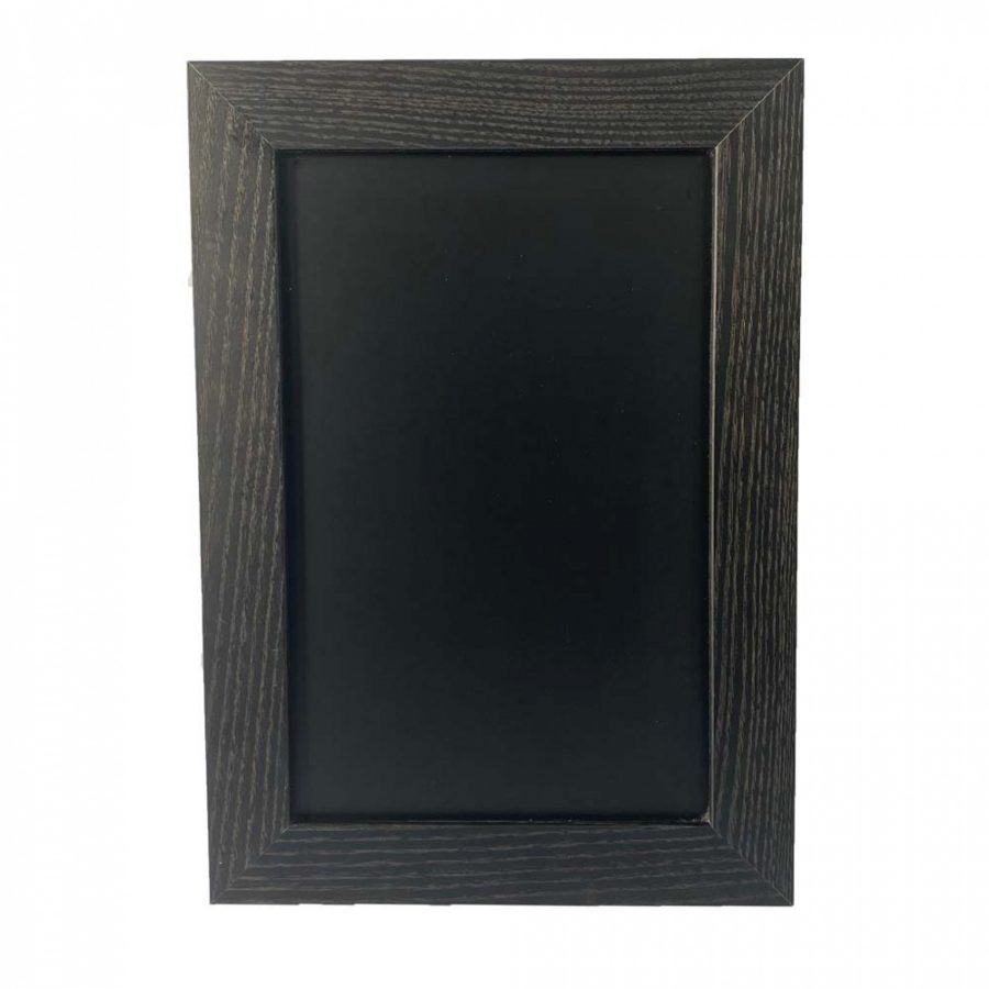 Black Framed Wooden Chalkboard - Majisign