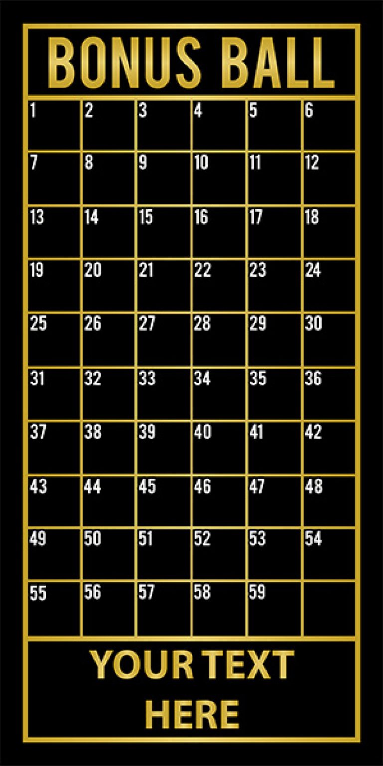 Bonus Ball Board - Majisign