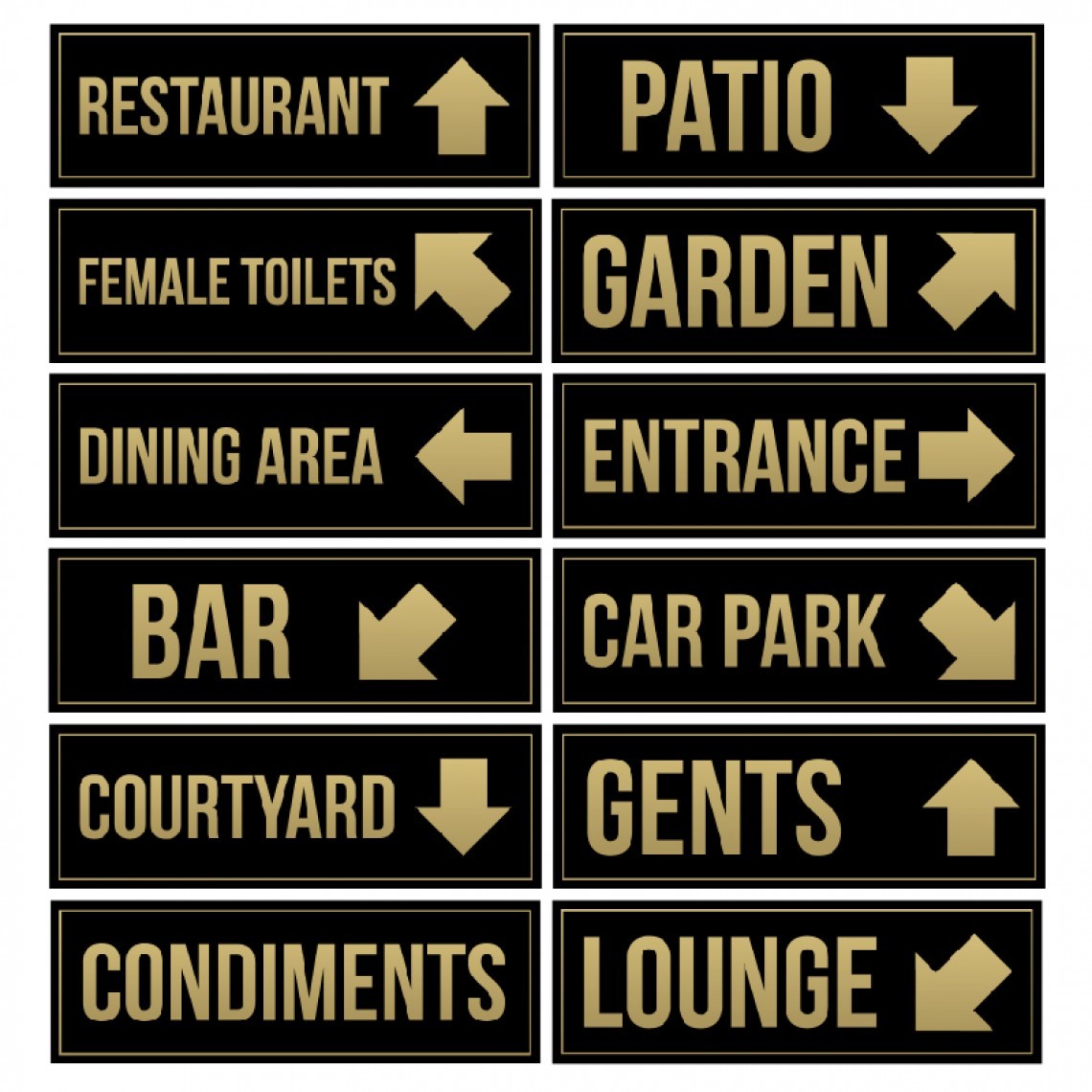Directional Signs - Majisign