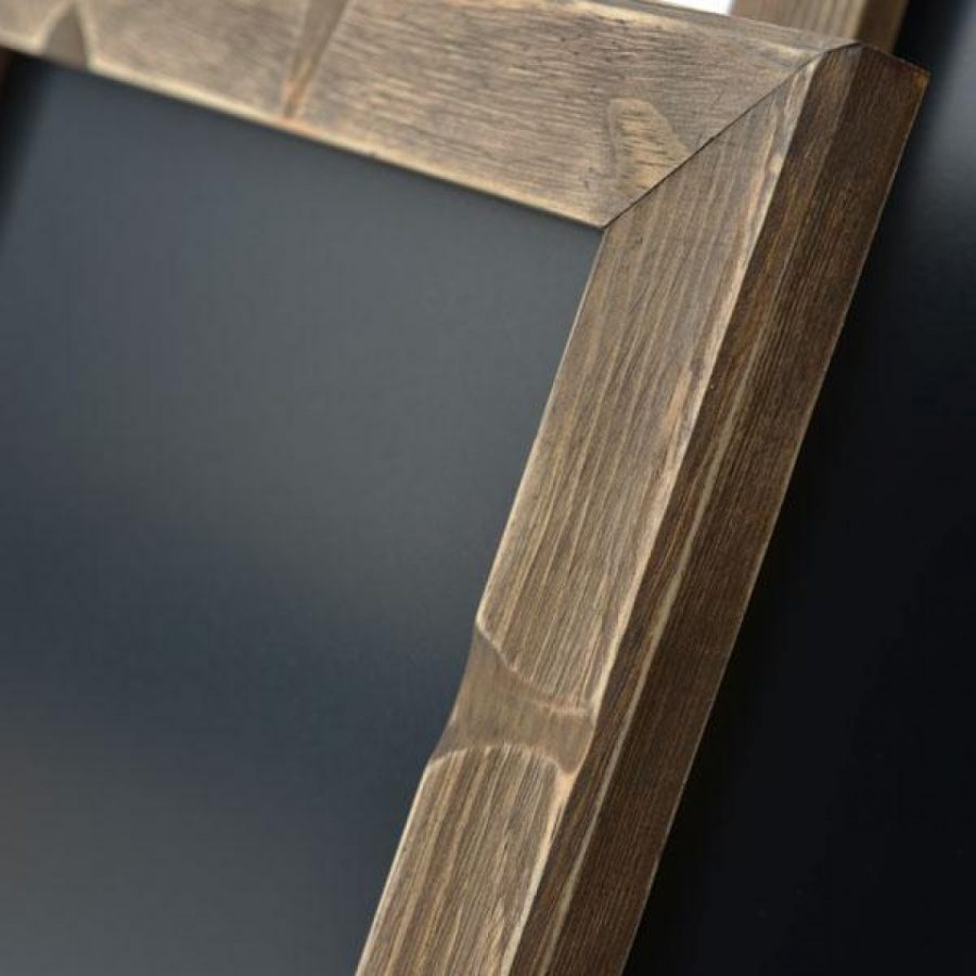 Distressed Sliding Wooden Poster Frame - Majisign