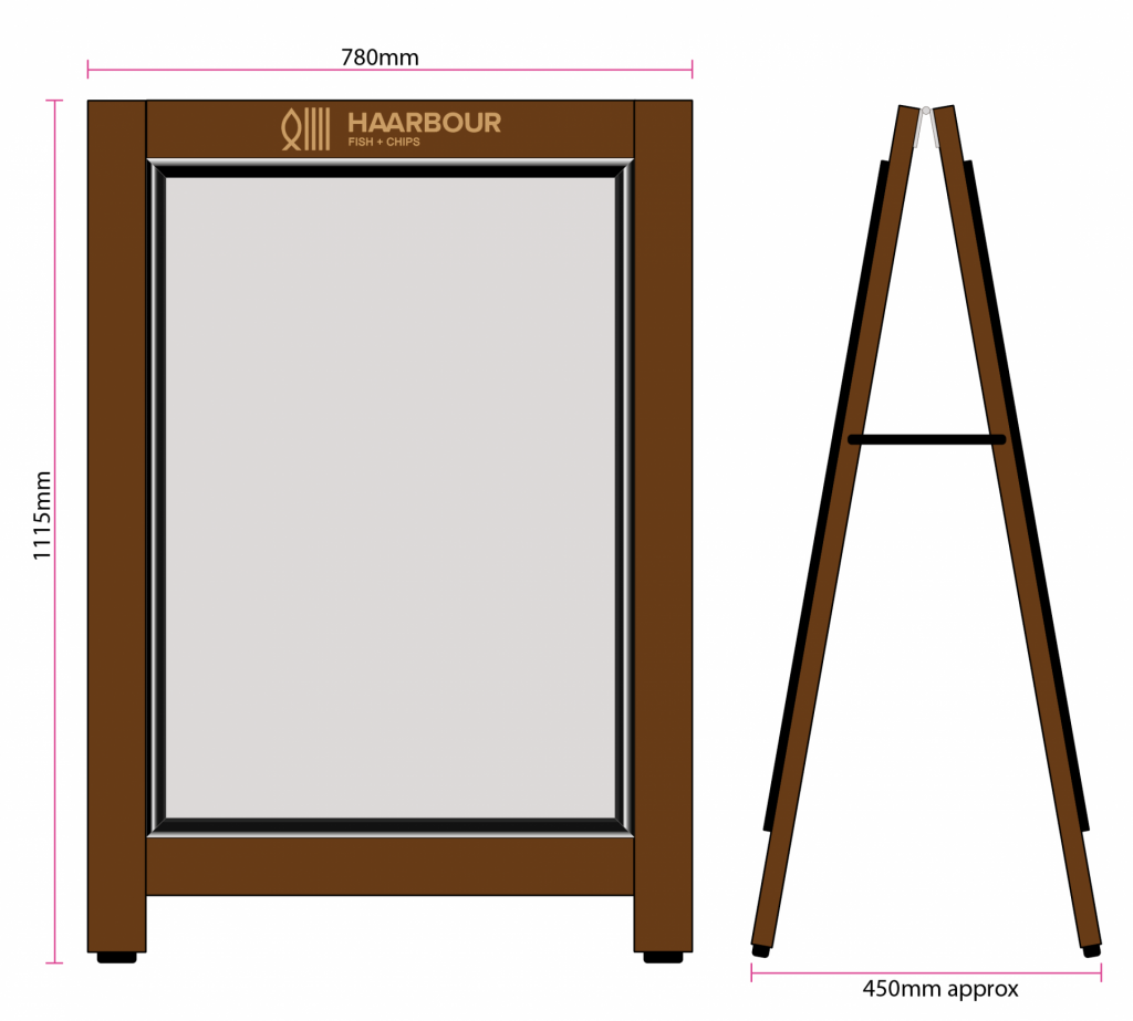 Emblem Snap Frame A-Board - Majisign