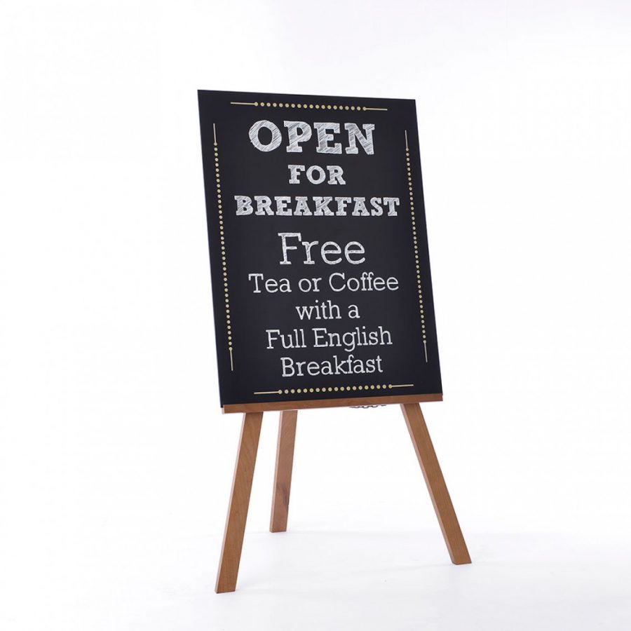 Hardwearing Medium Solid Ash Wooden Easel -50" High!