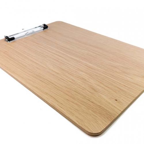 Oak Premium Wooden Clipboard - Majisign