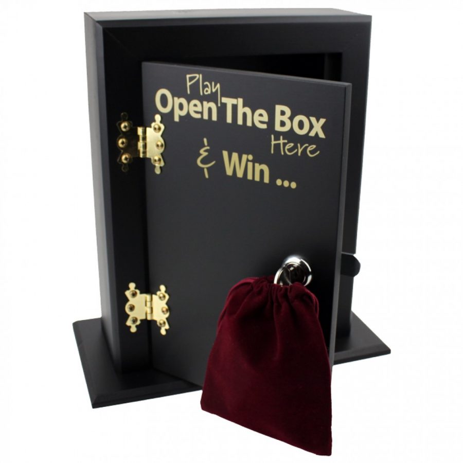 Quality Open the Box Game - comes with 11 keys!