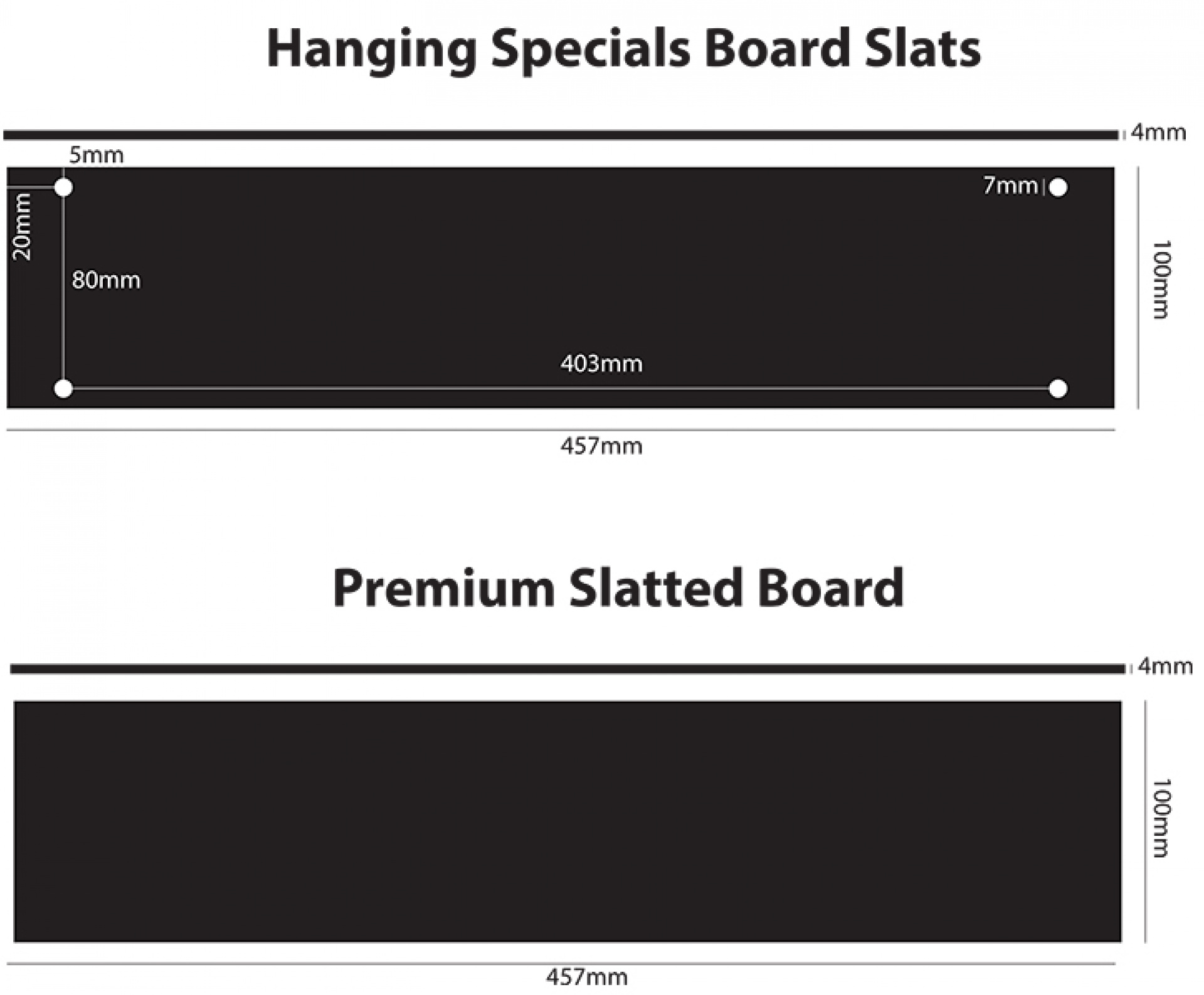 Hanging Specials Board - Majisign