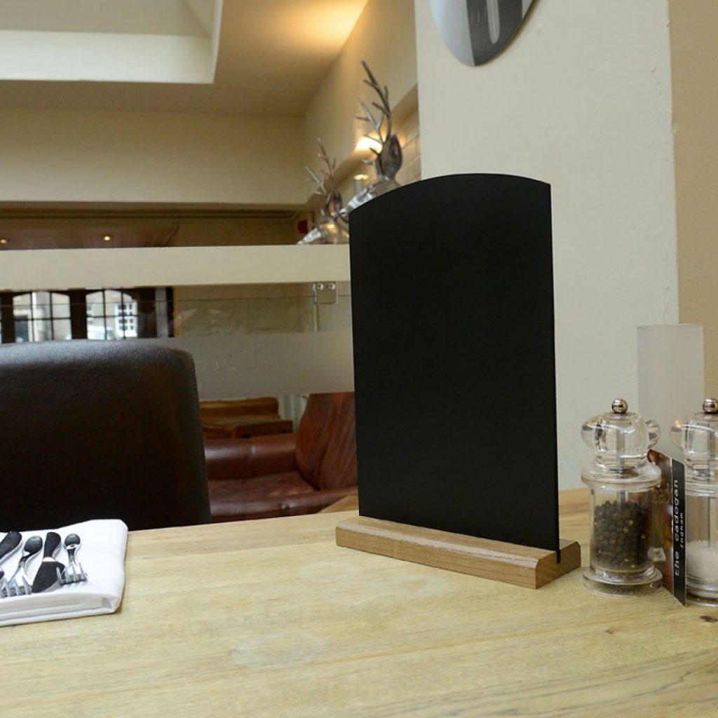 Premium Table Talkers - Majisign