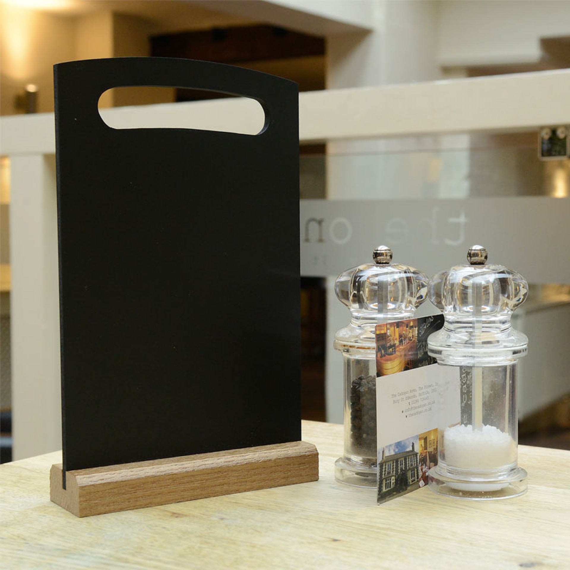 Premium Table Talkers - Majisign