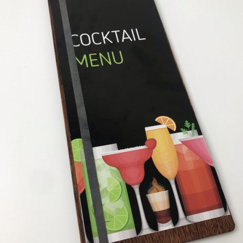 Tall Elastic Band Menu Boards - Majisign