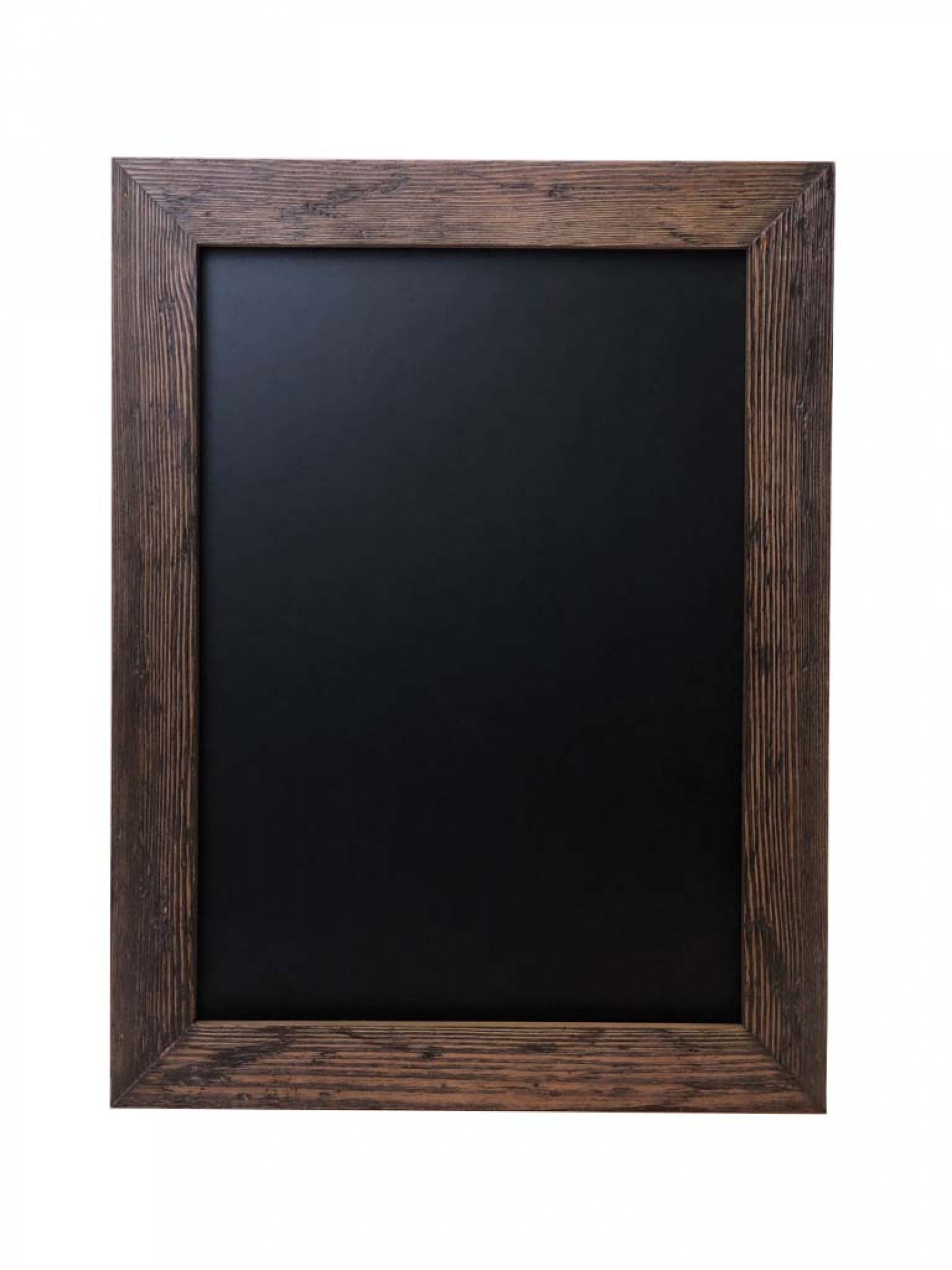Walnut Framed Chalkboard - Majisign
