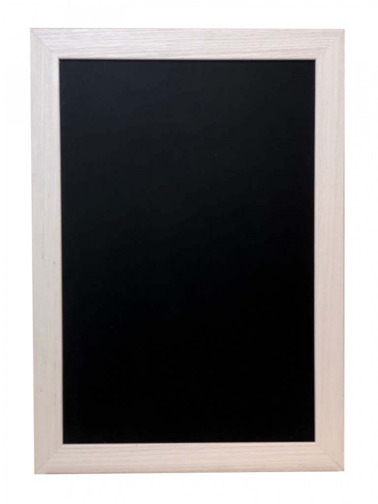 White Framed Chalkboard - Majisign