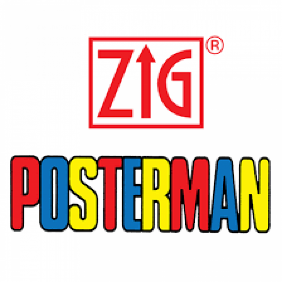 Zig Posterman Biggie 50 Waterproof Marker - Majisign